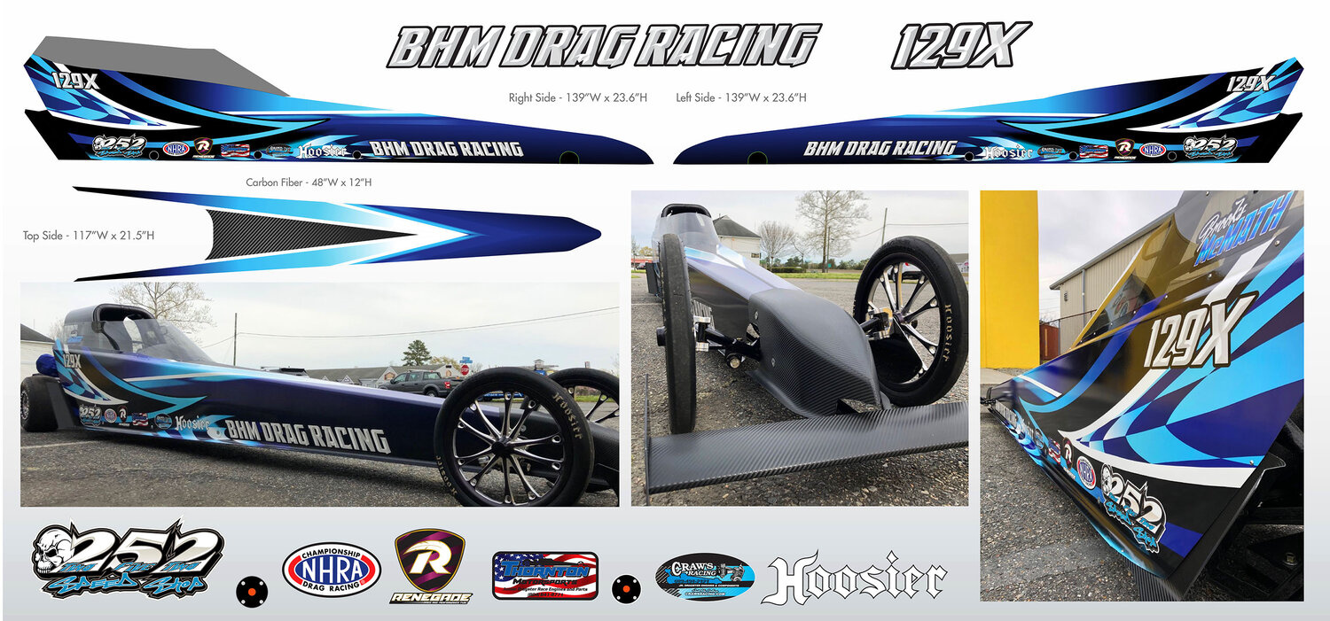 Custom Dragster Wrap by Jonathan R Behun on Dribbble