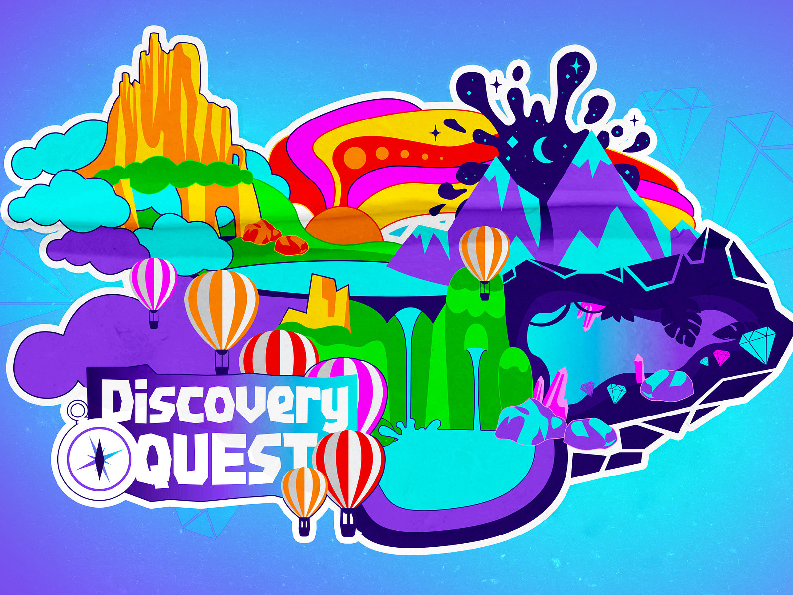 Discovery Quest Map by Christy Ash on Dribbble