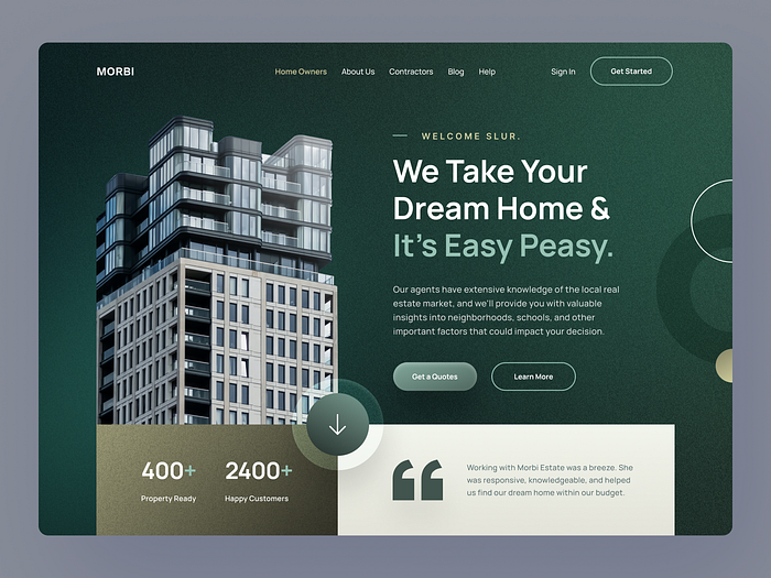 Real Estate Website designs, themes, templates and downloadable graphic ...