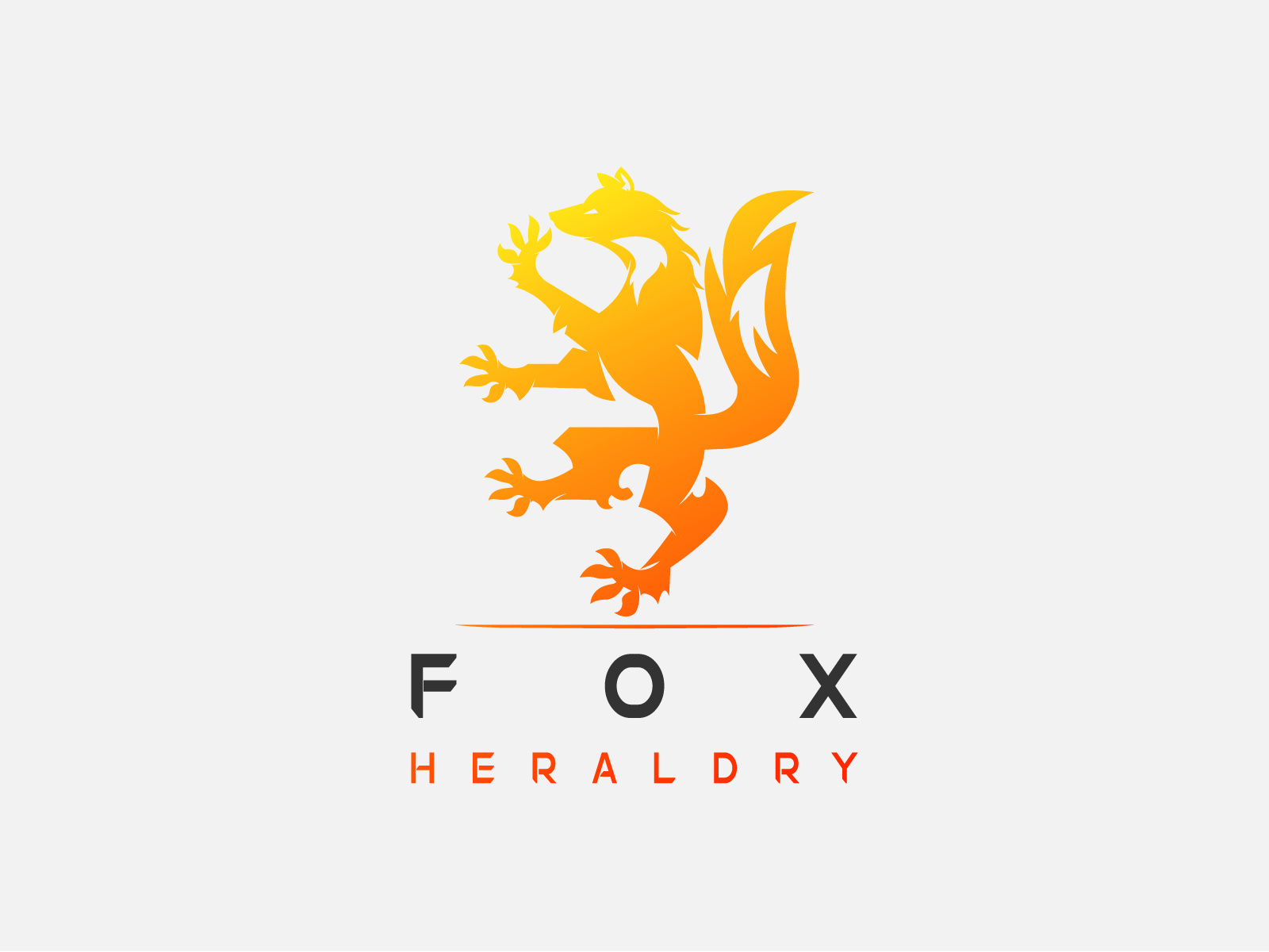 Fox Heraldry Logo by Usman on Dribbble