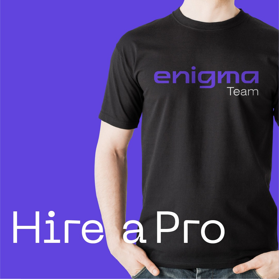 Enigma Logo Design by Asad Naveed on Dribbble