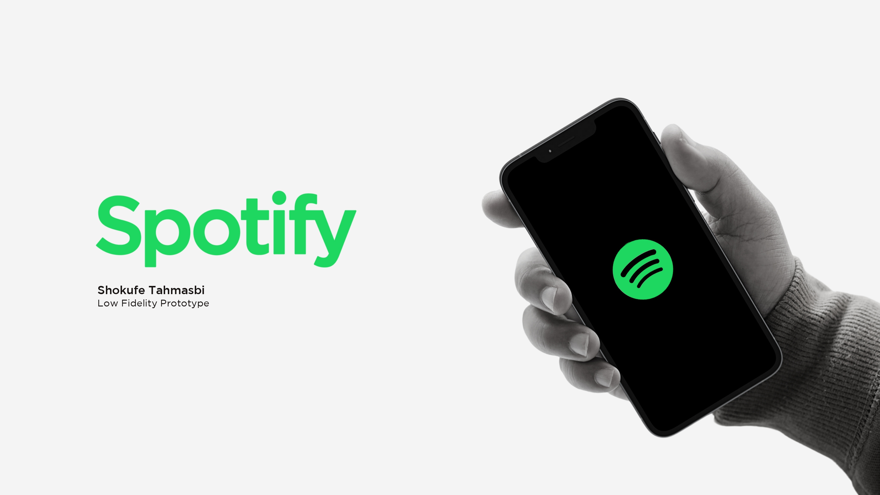 Spotify Low Fidelity Prototype by Shokufe Tahmasbi on Dribbble