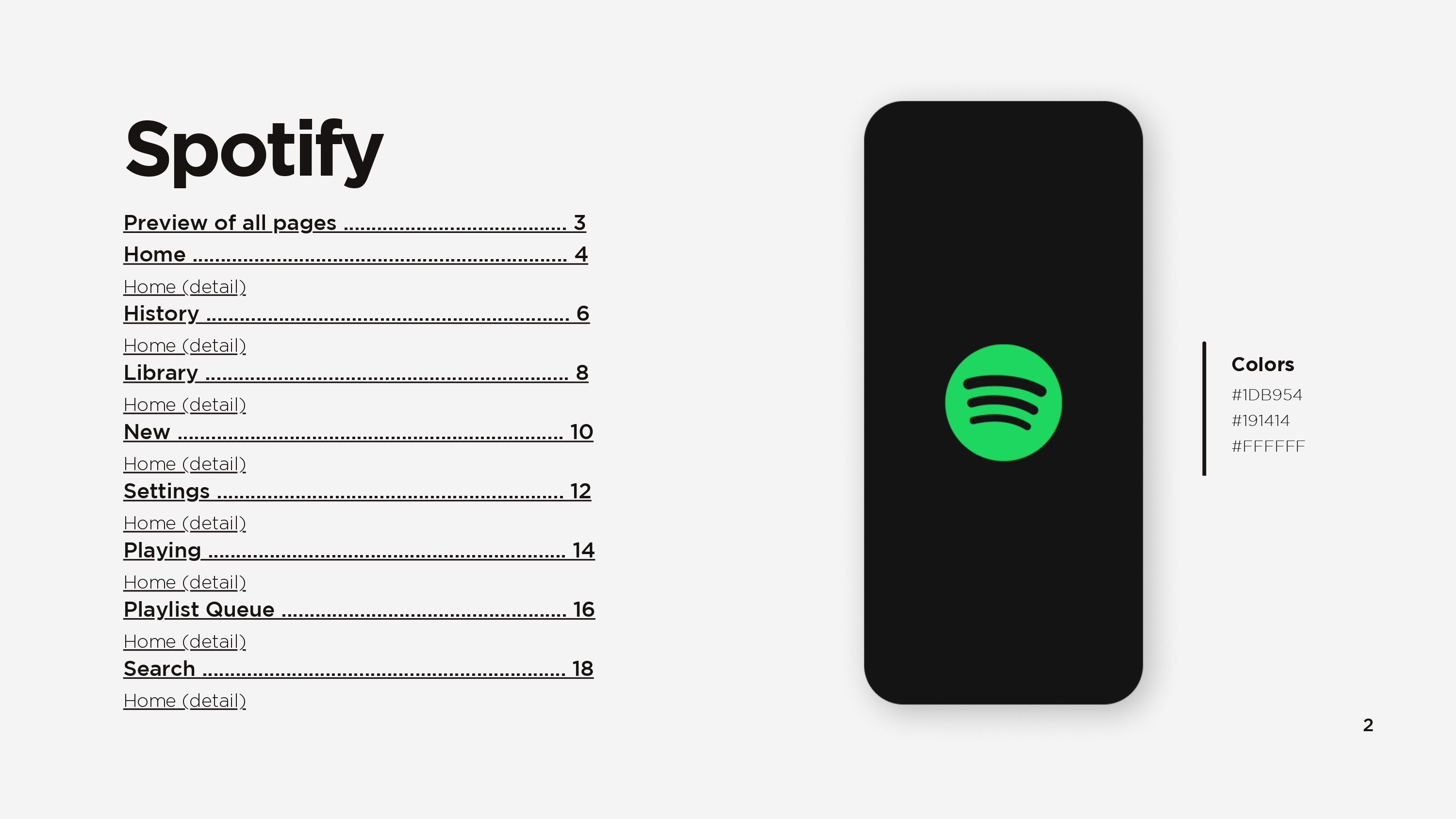 Spotify Low Fidelity Prototype by Shokufe on Dribbble