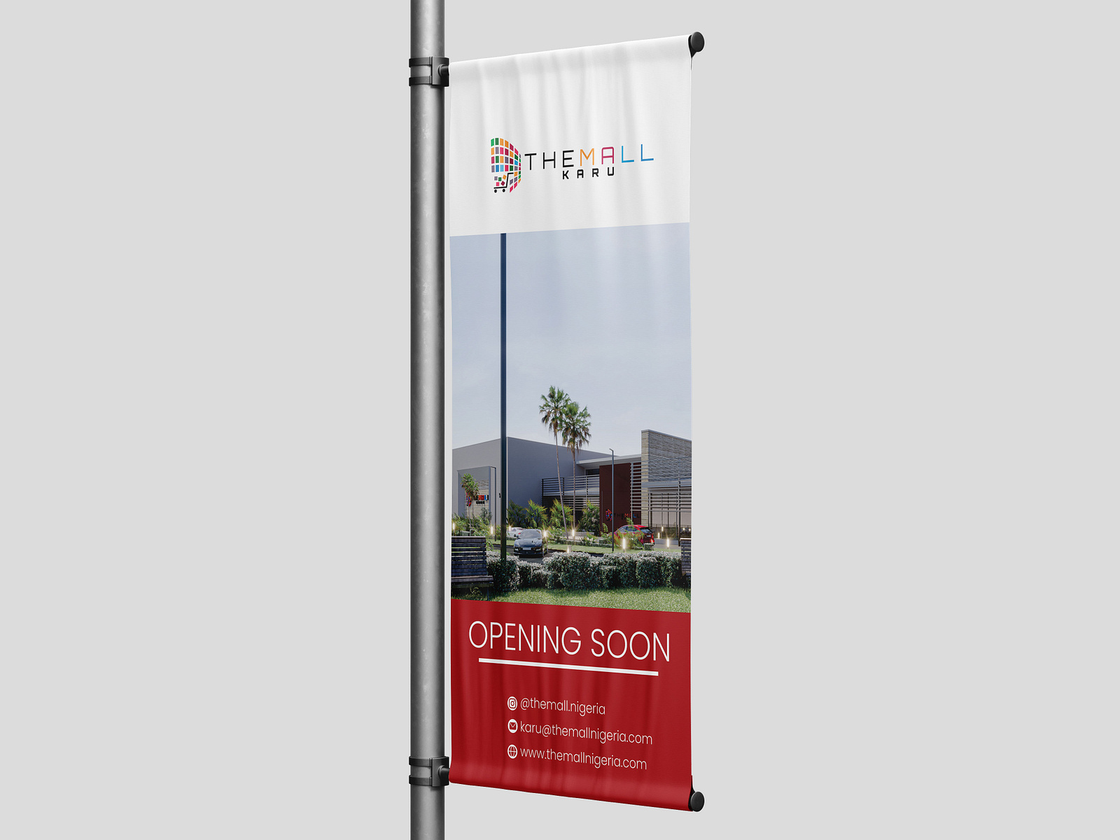 Pole & Roll up Banner Design by Ogunleye Kayode on Dribbble