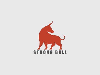 Bull Logo by Ben Naveed 🇺🇸 on Dribbble