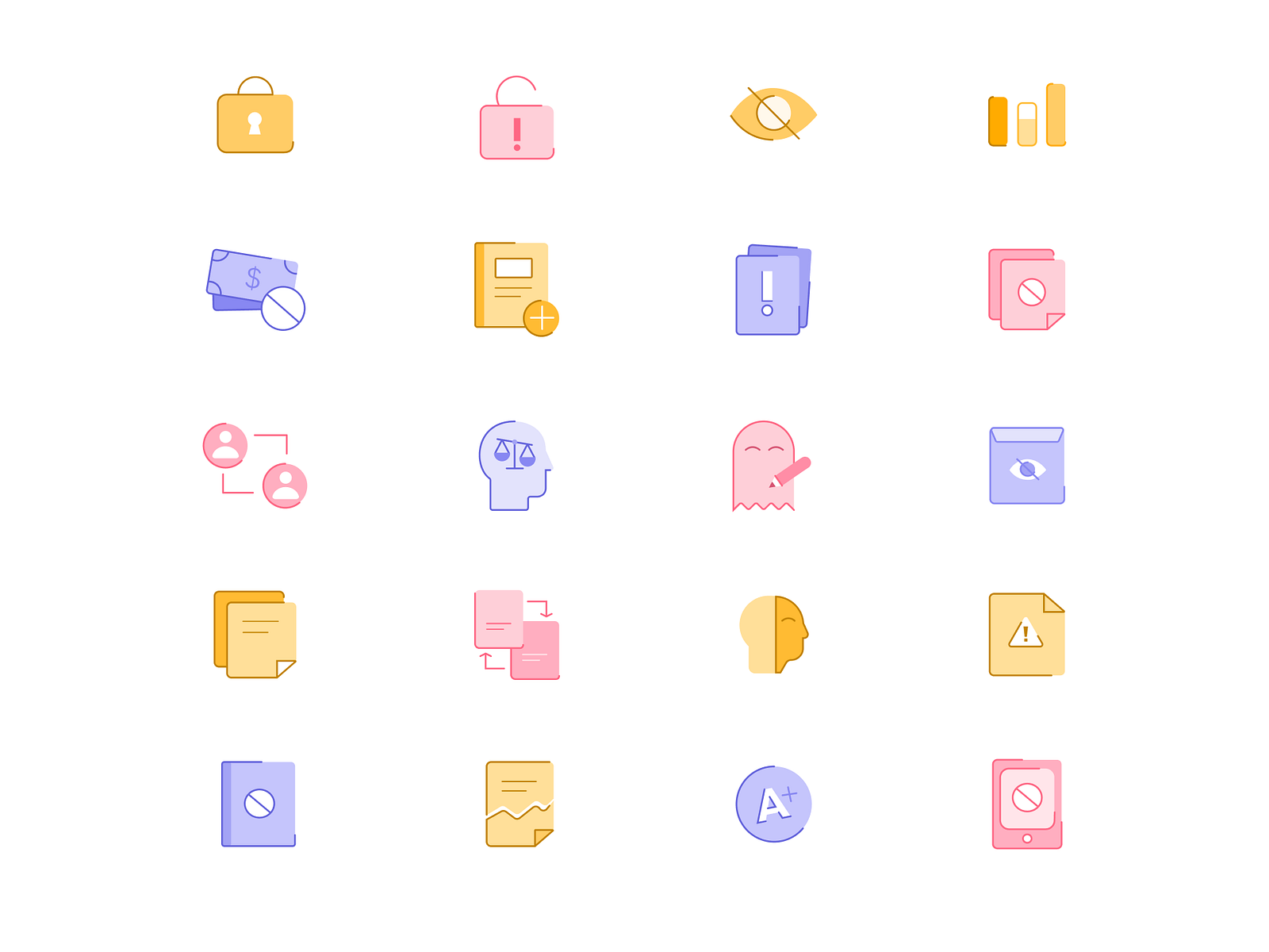 Icon design for academic integrity by Kanishka Rastogi on Dribbble