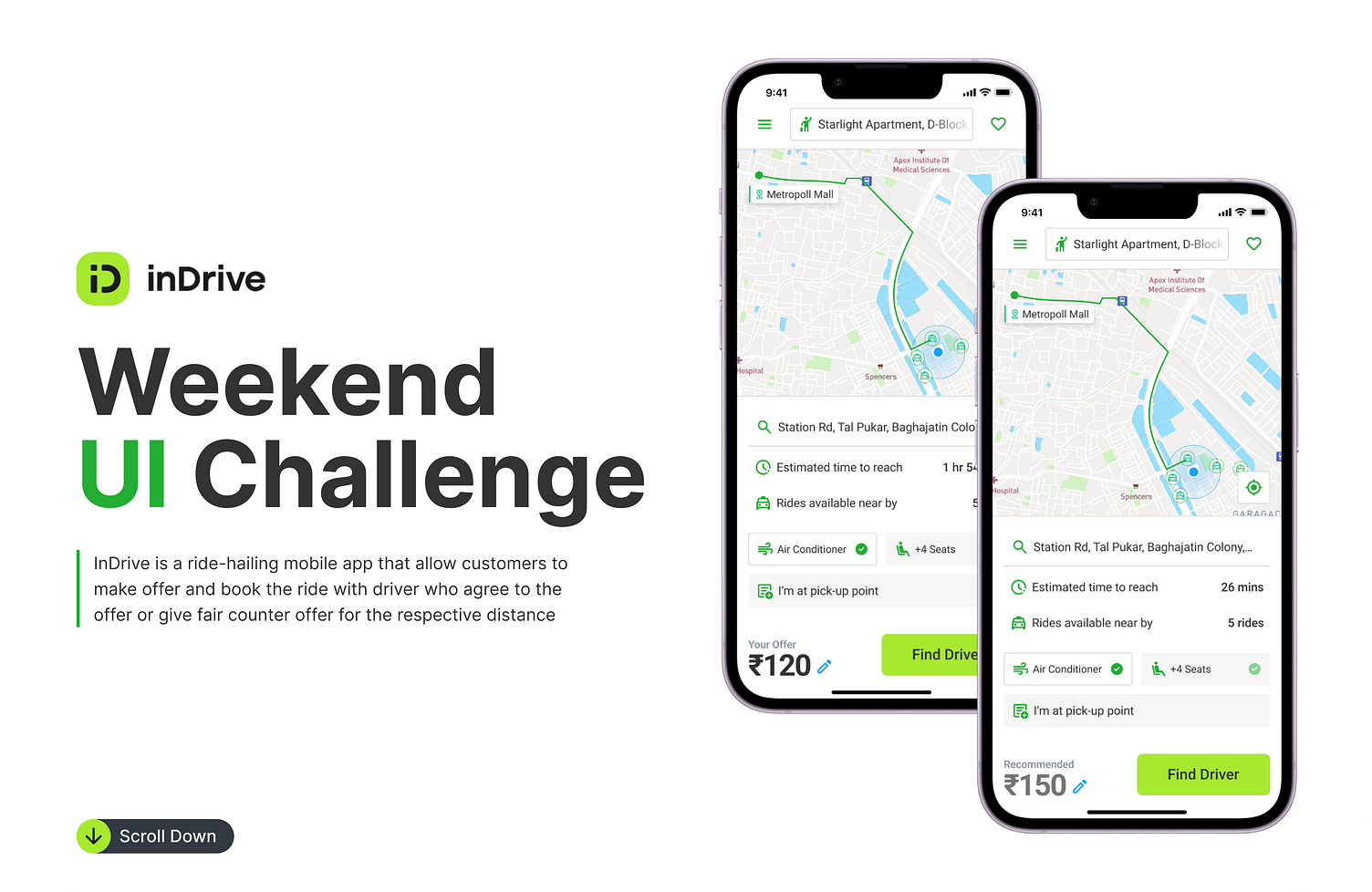 inDrive | Ride-hailing App by Ashish Sharma on Dribbble