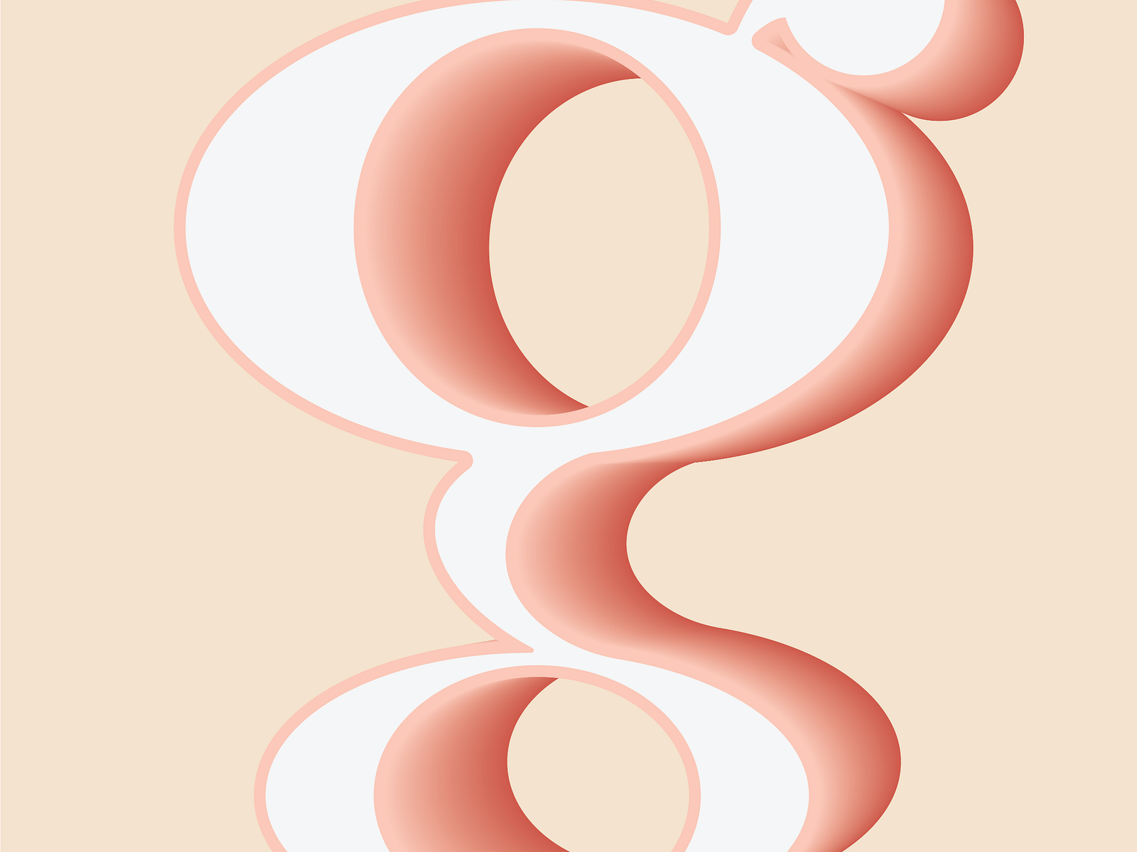 36 Days of Type - G by Extra Good Creative on Dribbble