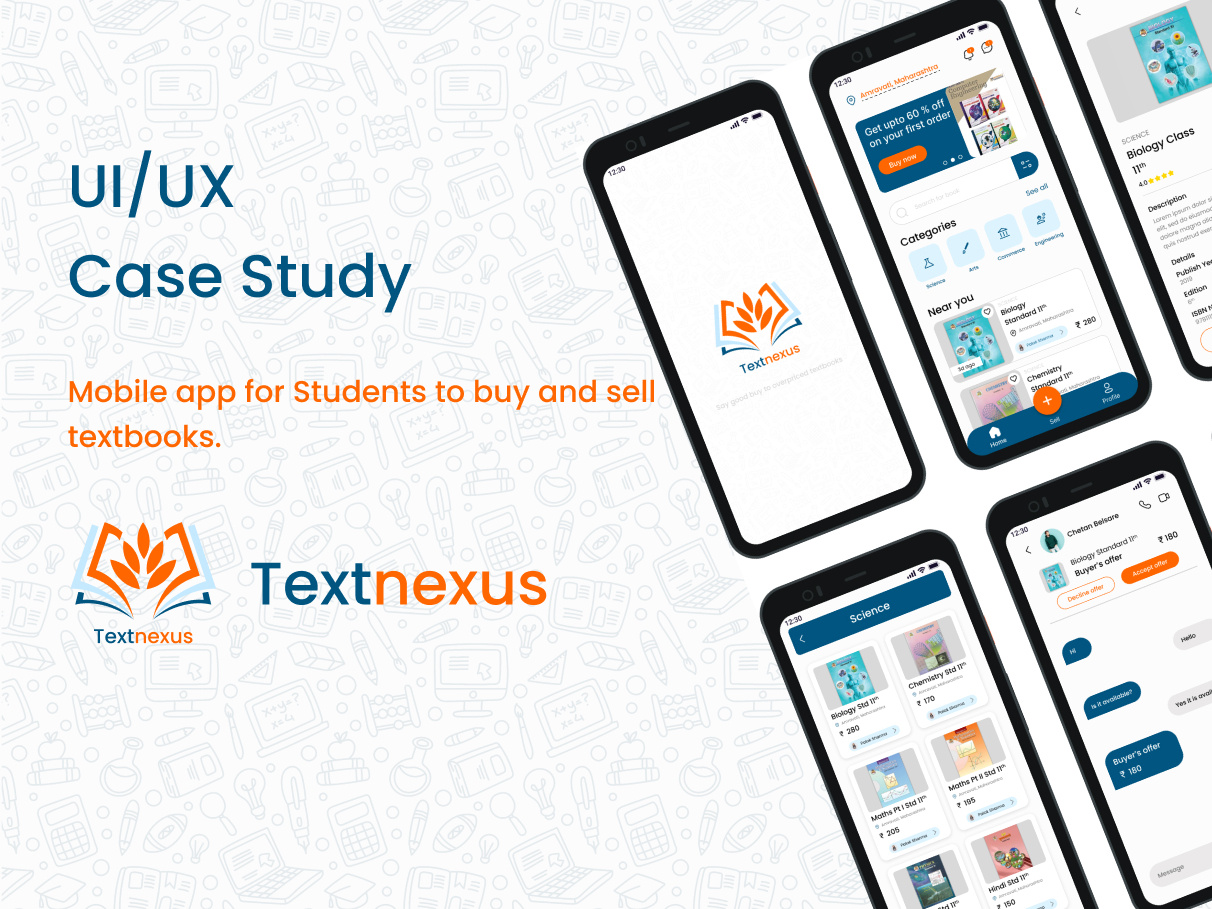 Buy and Sell textbooks App UI Design by Prathmesh Sharad Bahekar on ...