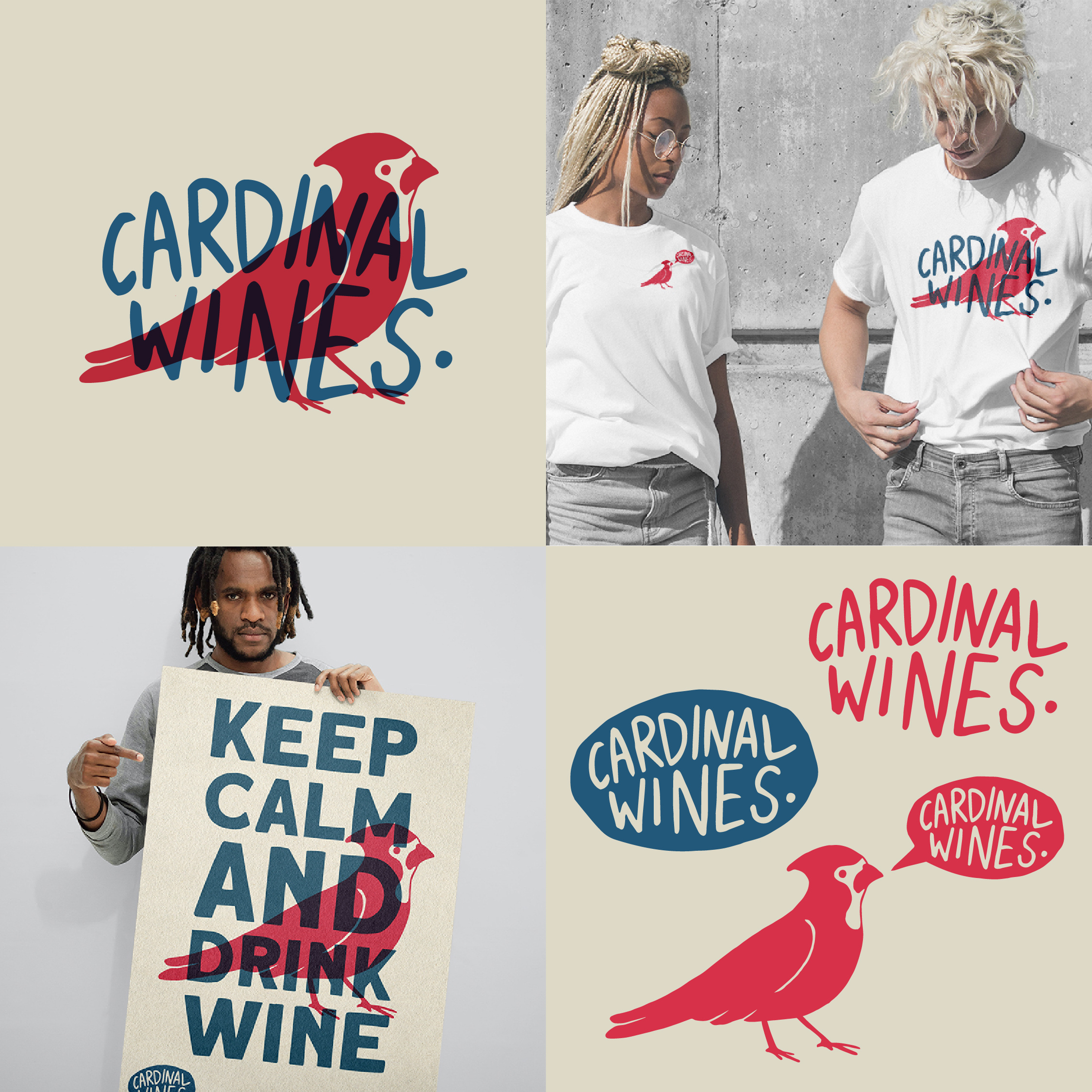 Cardinal Wines Brand by Isaac Bennett on Dribbble