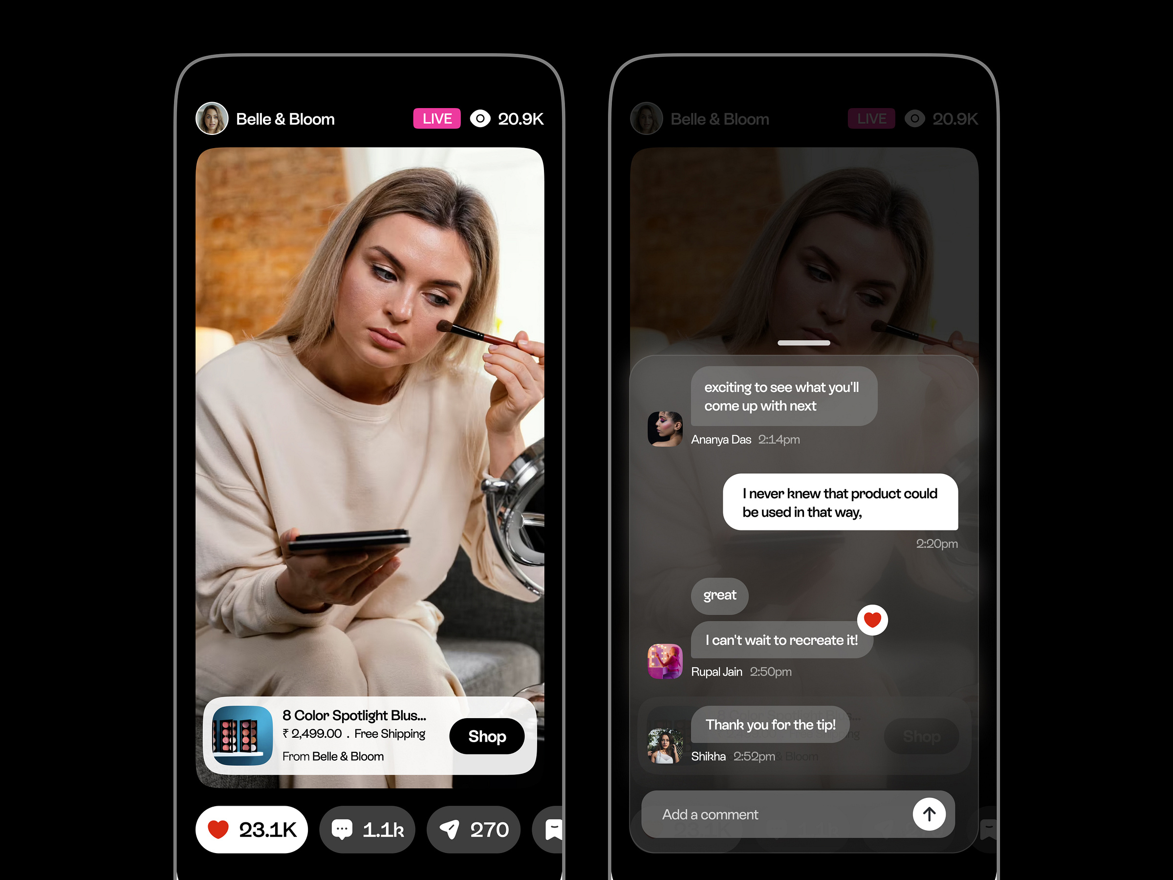 Gen Z Shopping App by Mahima Mahajan on Dribbble