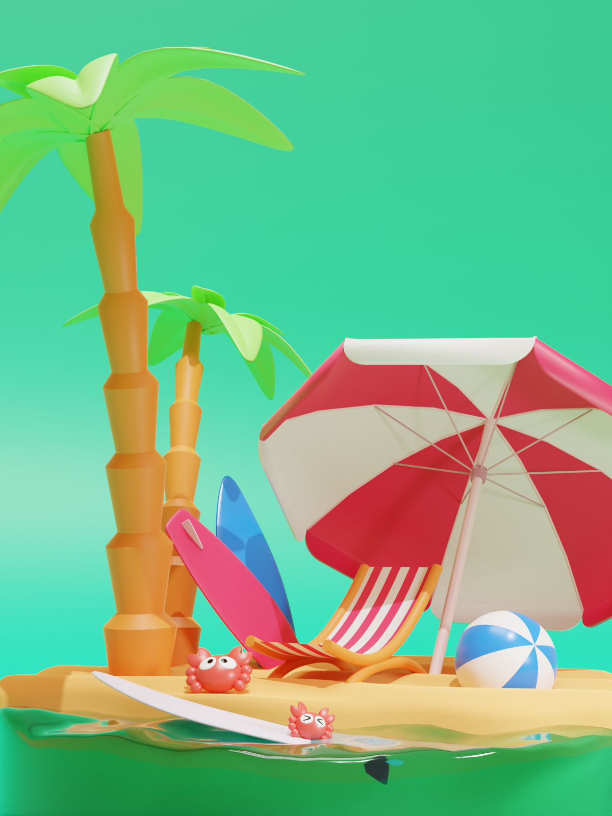 Summer Vibe by Vân Lê on Dribbble