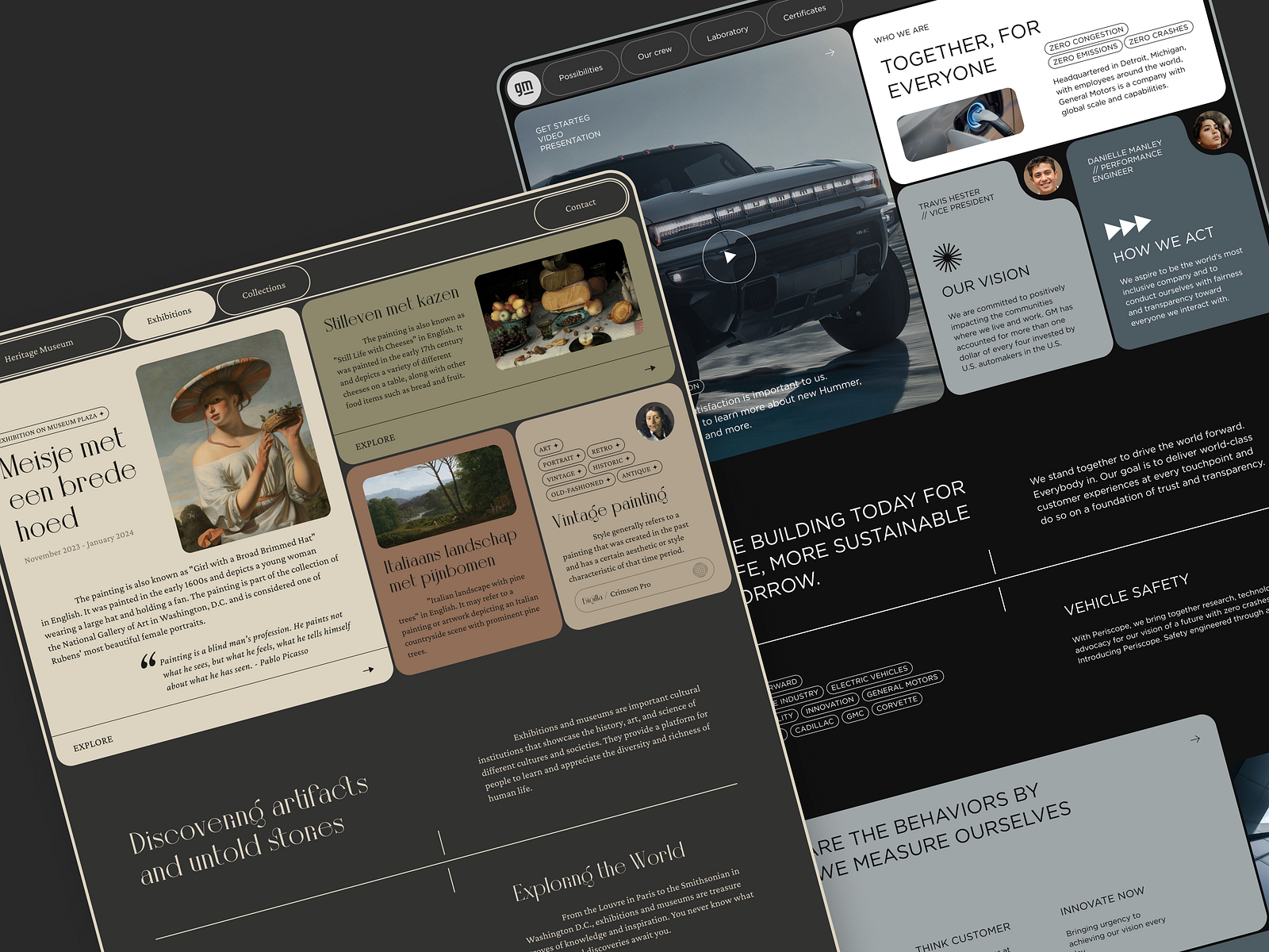 Module design Concept by Oleh Lytvynenko on Dribbble