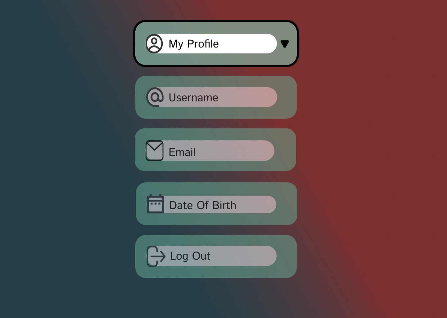Drop Down Element For Data Profile By Ayodele Segun Olajide On Dribbble 