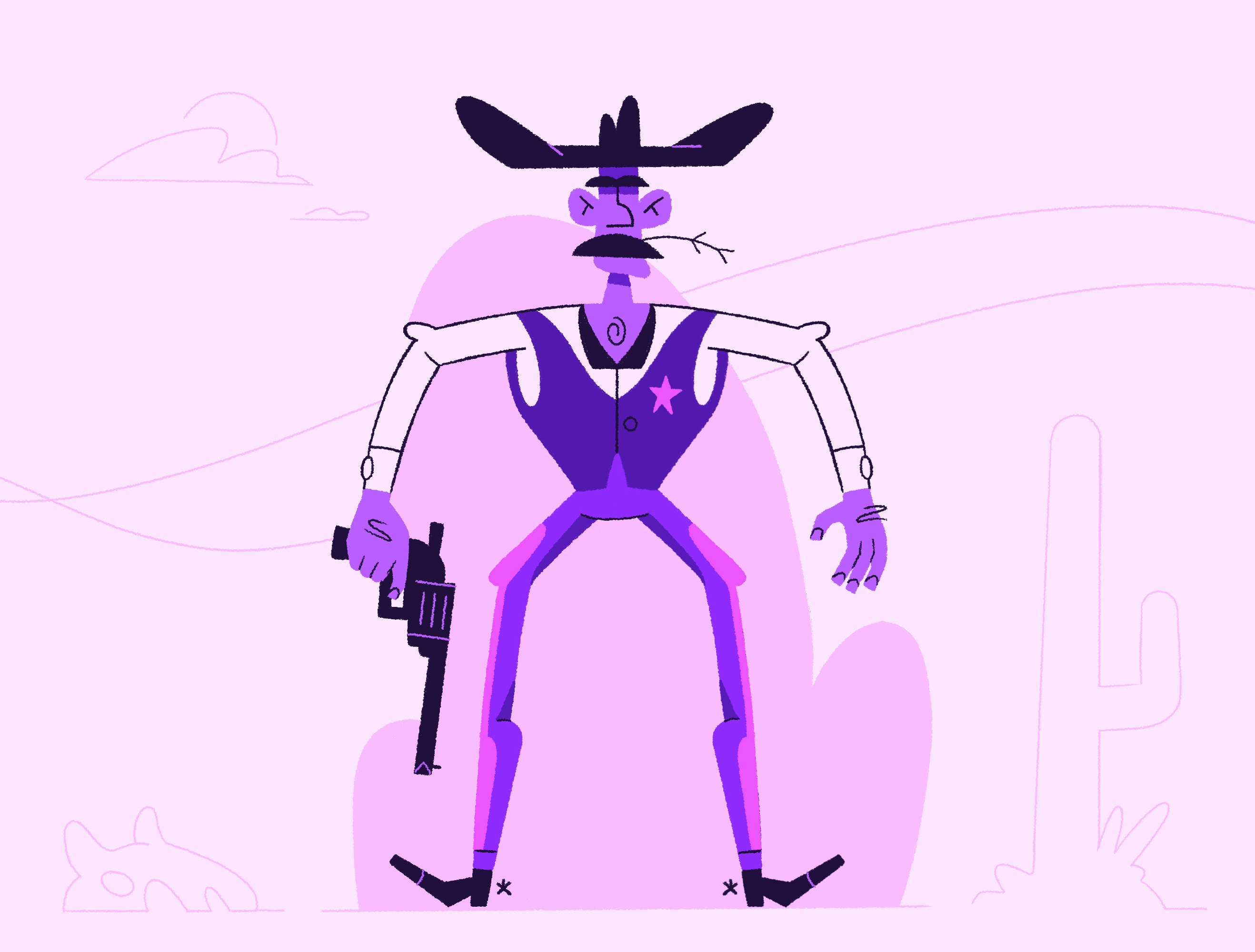 Howdy Doo by Leo Rheeder on Dribbble