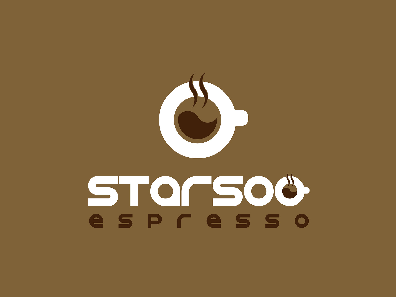 starsoo espresso logo design by Ali Chavoshi Jari on Dribbble