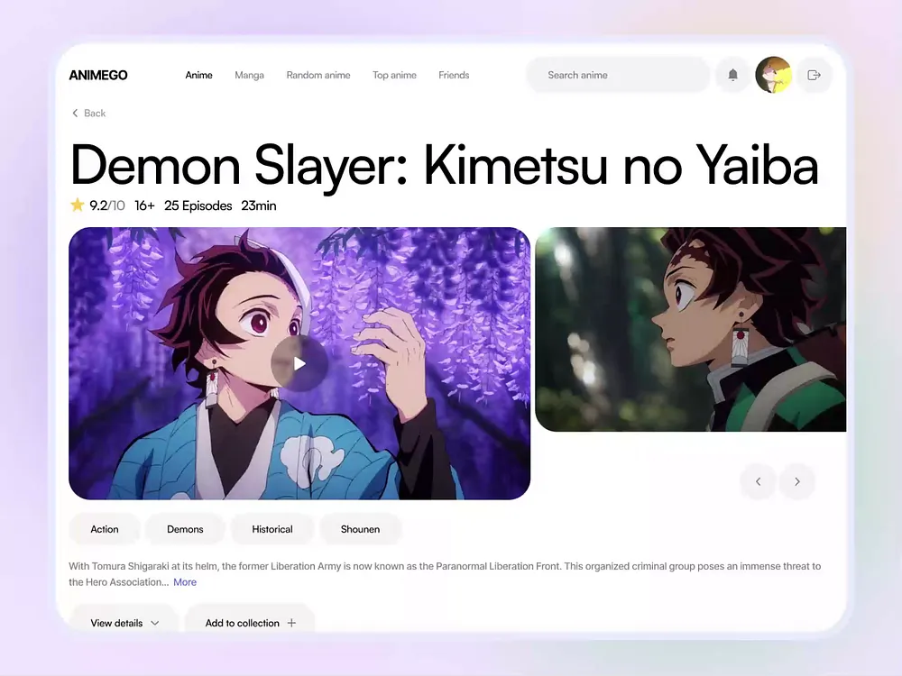 Anime Website designs, themes, templates and downloadable graphic ...