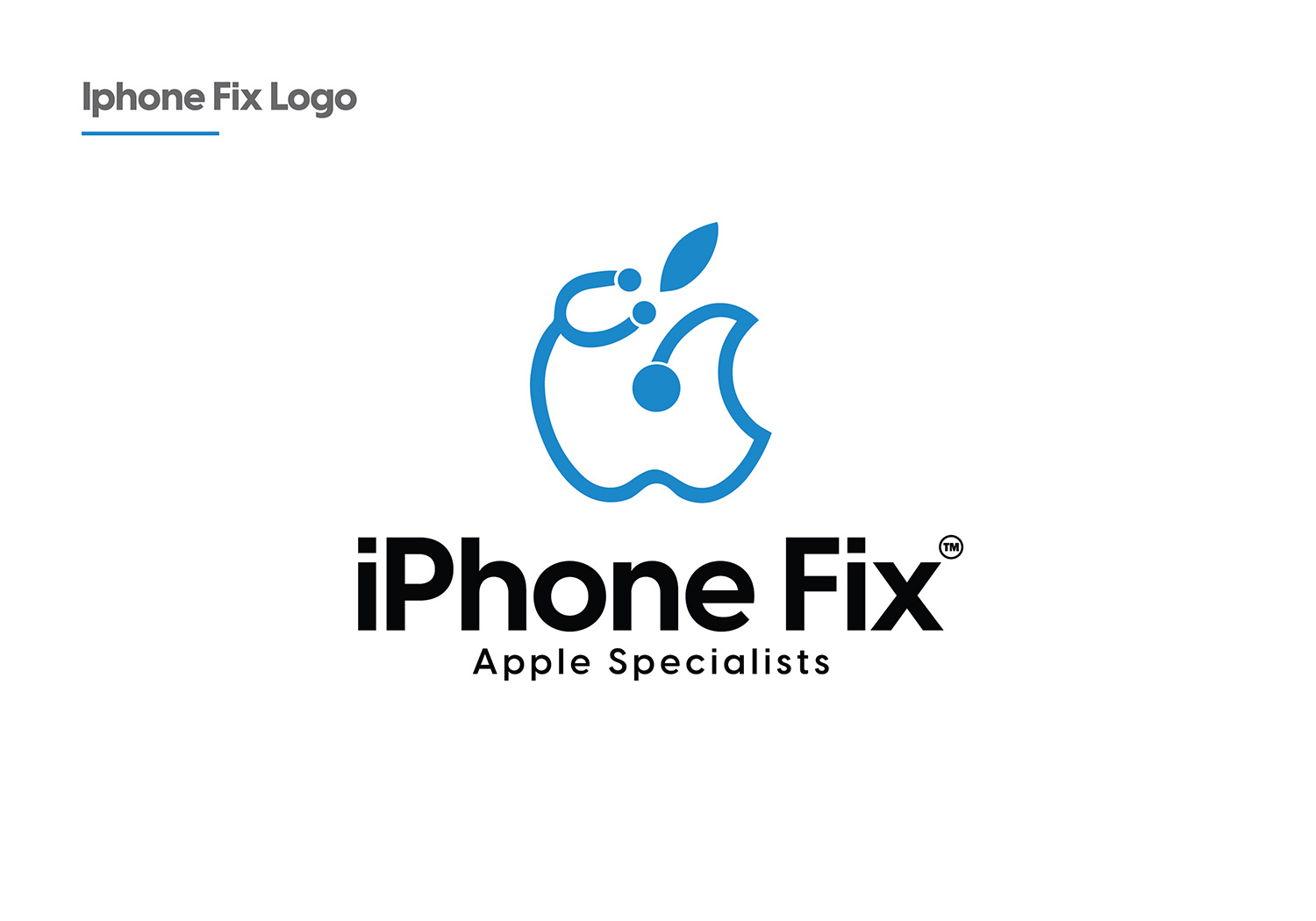 iPhone Fix (Logo & Brand Manual) - iPhone Fixing Lab by Junaid Shakeel ...