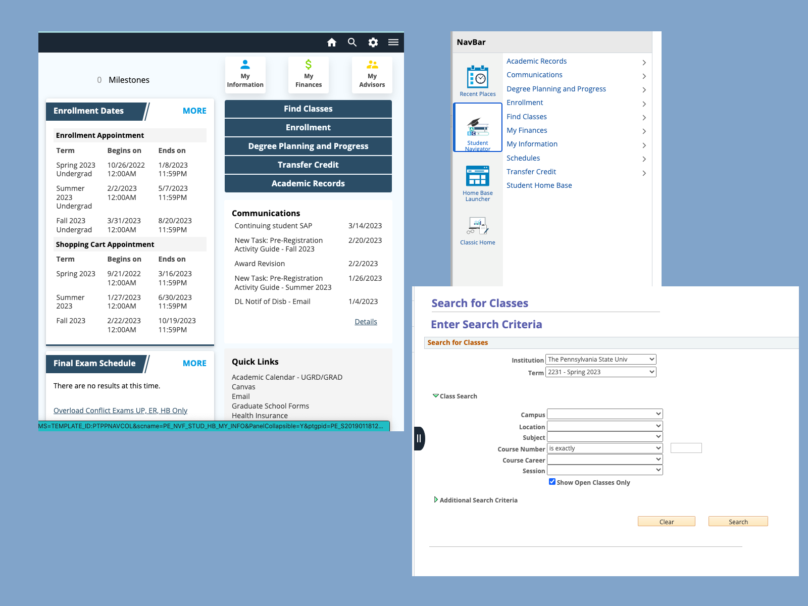 LionPath Mobile - App Concept by Aidan Fitz on Dribbble
