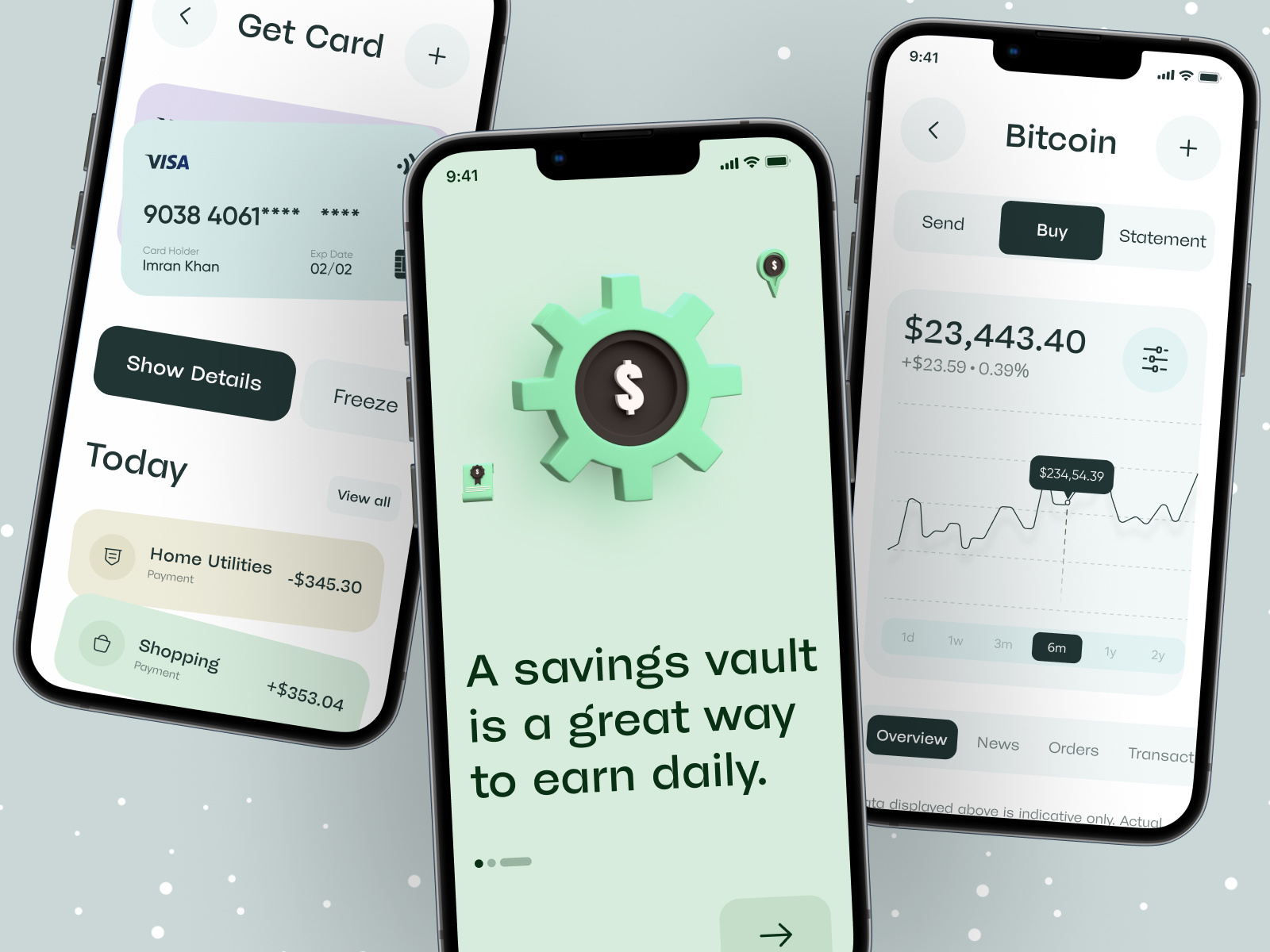 Money Management App UI by Ofspace UX/UI on Dribbble