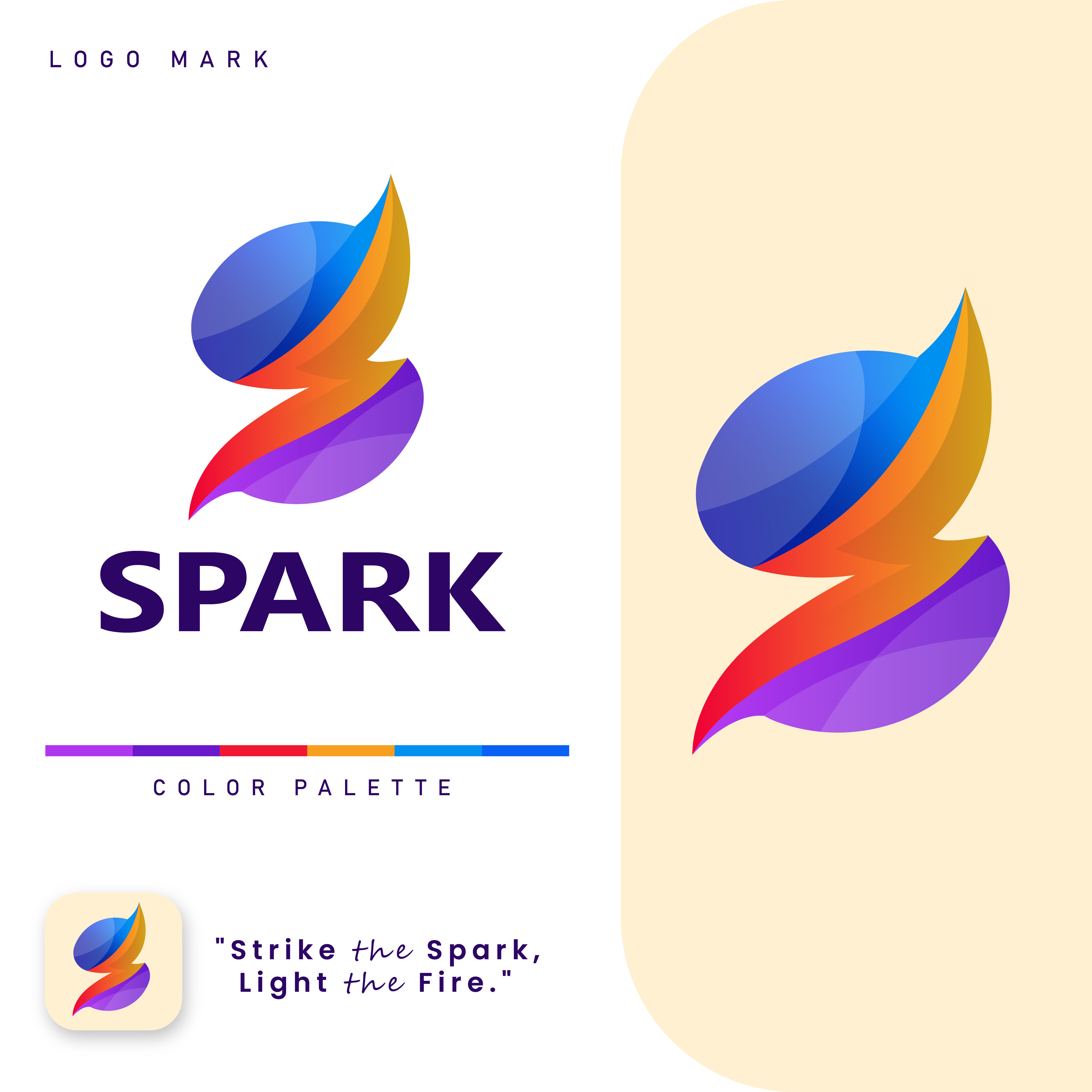 Fire Sparks Logo