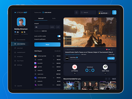 Gaming Website designs, themes, templates and downloadable graphic ...