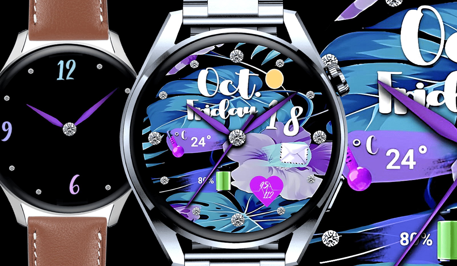 HUAWEI Watch Face FNatu by Alejandra Ivone Rojas Reyna on Dribbble