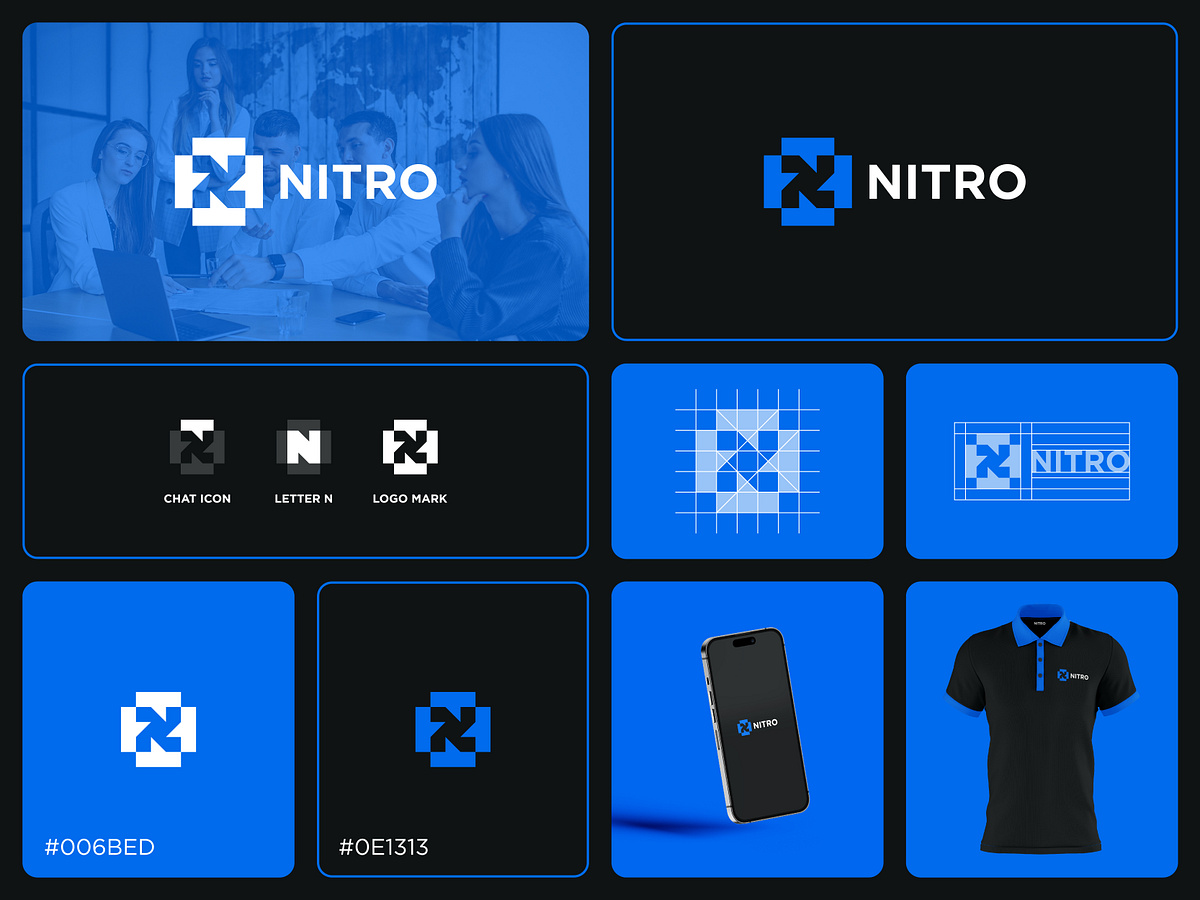 NITRO - Logo Design Concept by Omar Faruk on Dribbble