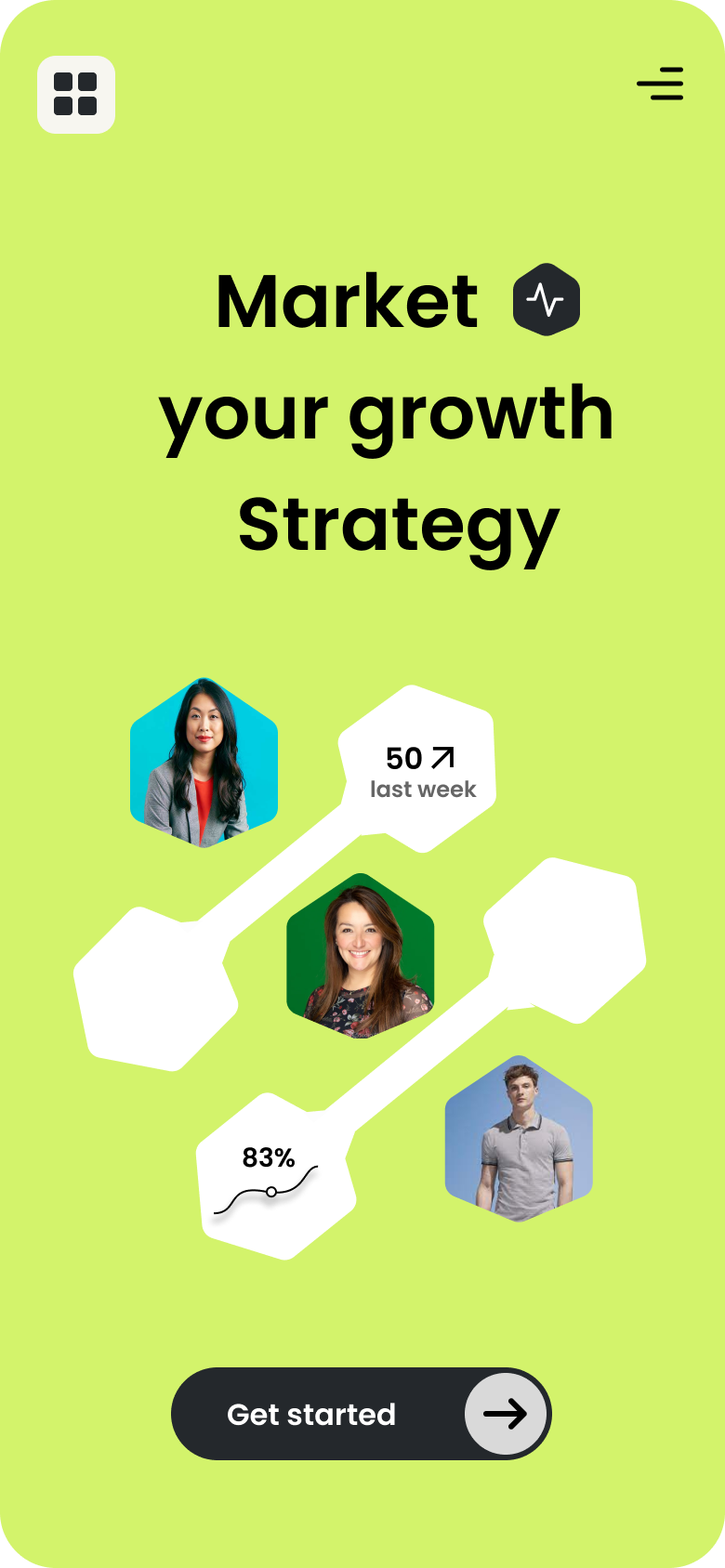 Market Growth Mobile App: UI Design with Figma by Muhammad Shoaib on ...