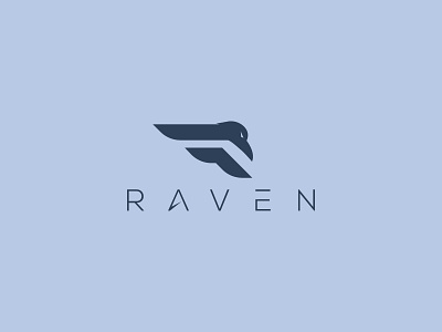 Raven Logo by Ben Naveed 🇺🇸 on Dribbble