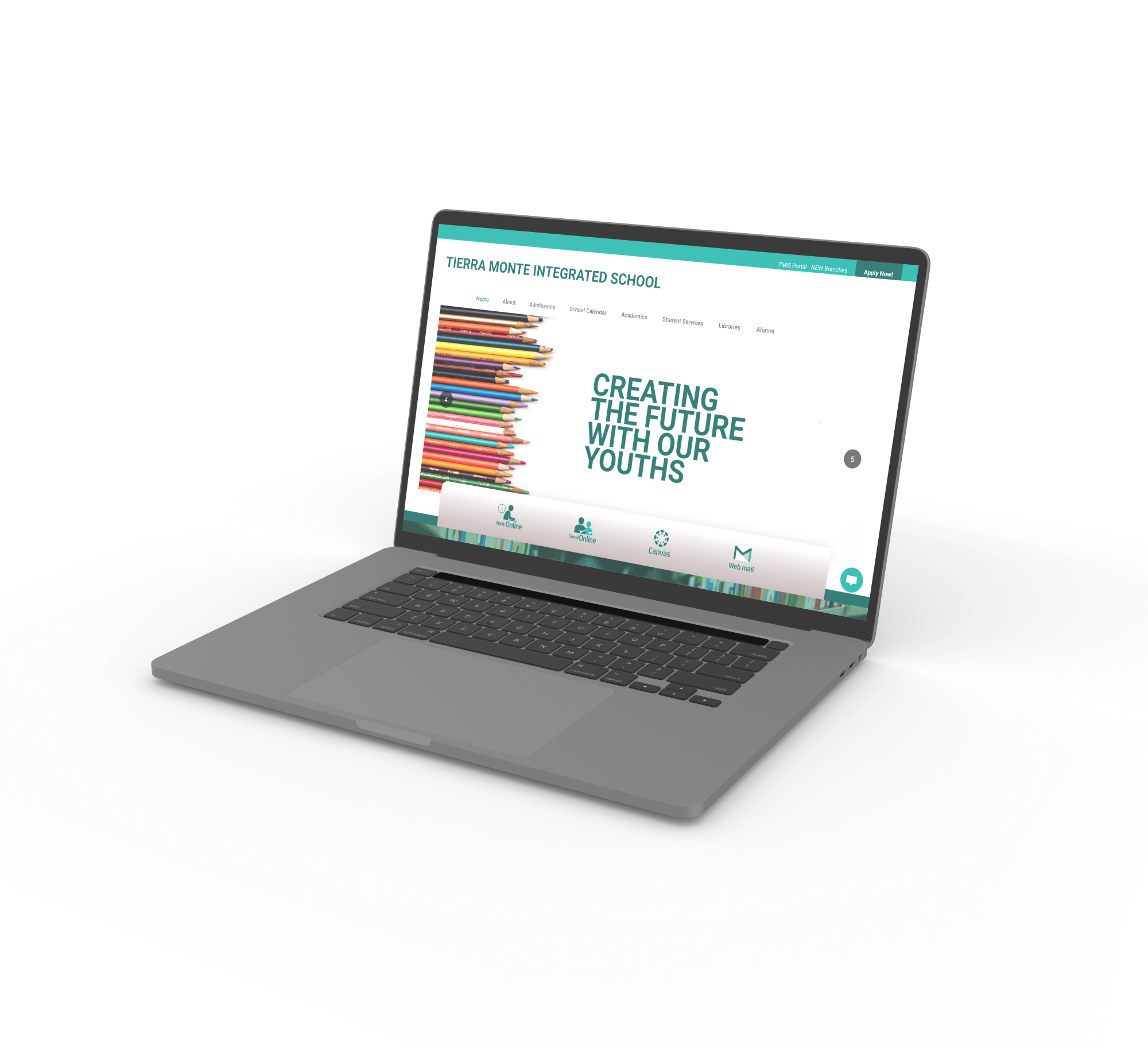 UI Tierra Monte Integrated School by Mark Justine Tesorero on Dribbble