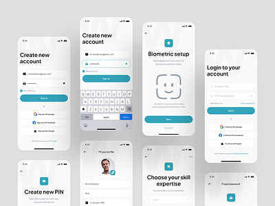Workwide - Job Finder Apps UI KIT by Hatypo Studio on Dribbble