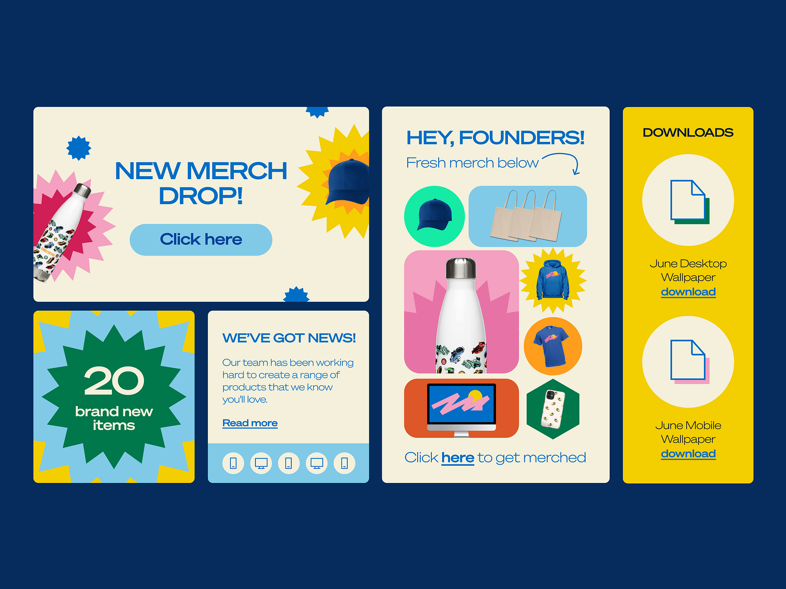 Brand Digital Collateral by Artstak Studio on Dribbble