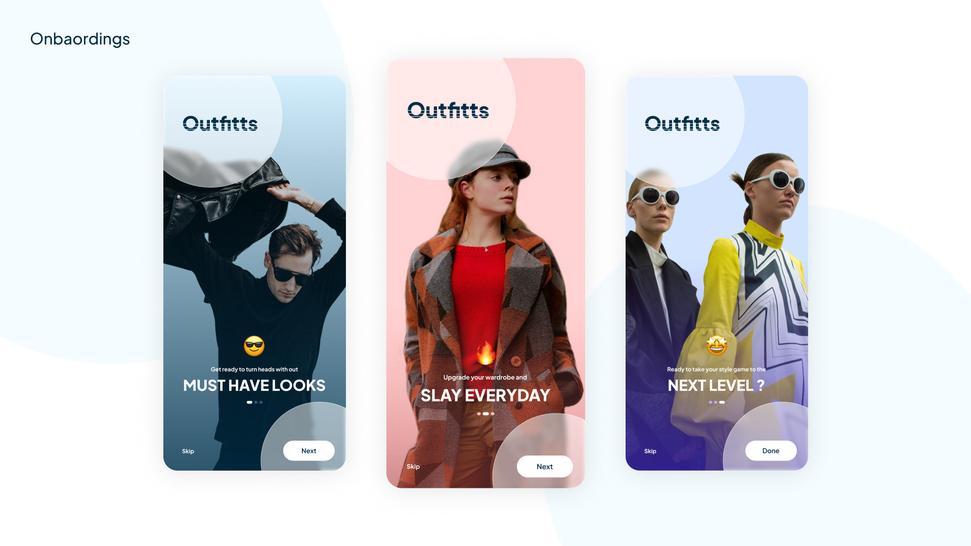 Clothing Brand App UI Design by Muhammad Ubaid Ullah on Dribbble