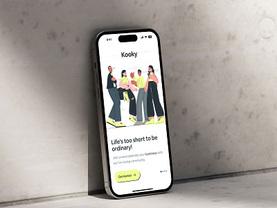 Kooky - Lifestyle community app by Jay Borda on Dribbble