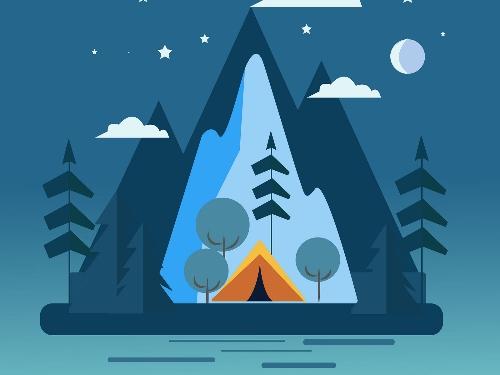 flat vector illustration by BeautyDesiner on Dribbble flat vector illustration by BeautyDesiner on Dribbble