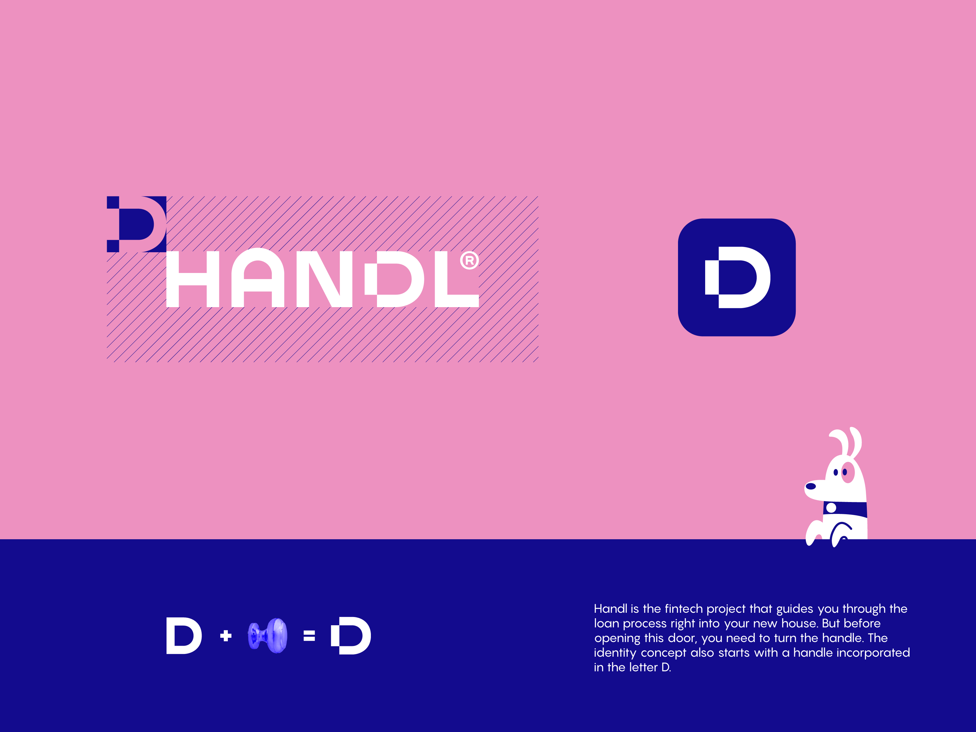 Handl. Logo that opens a door to the brand by Roman Myronov for Noomo ...