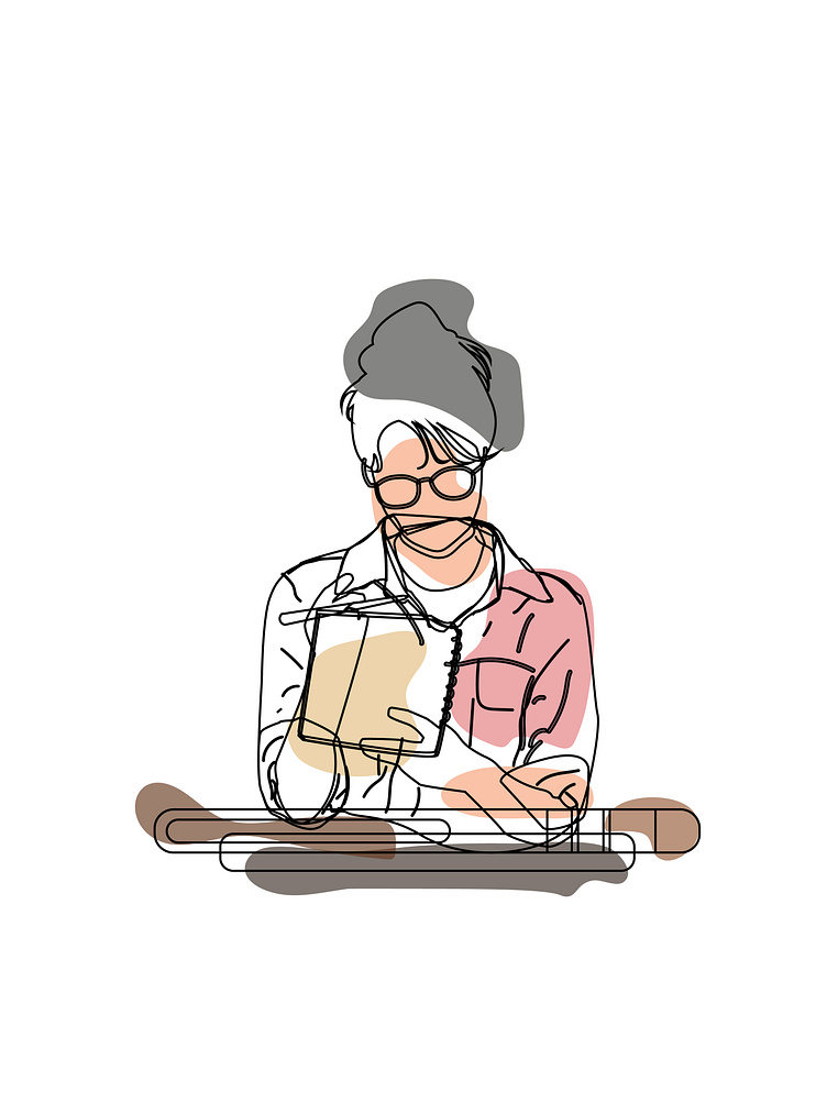 Study Women Pose Line Art by Aulia Pasha on Dribbble