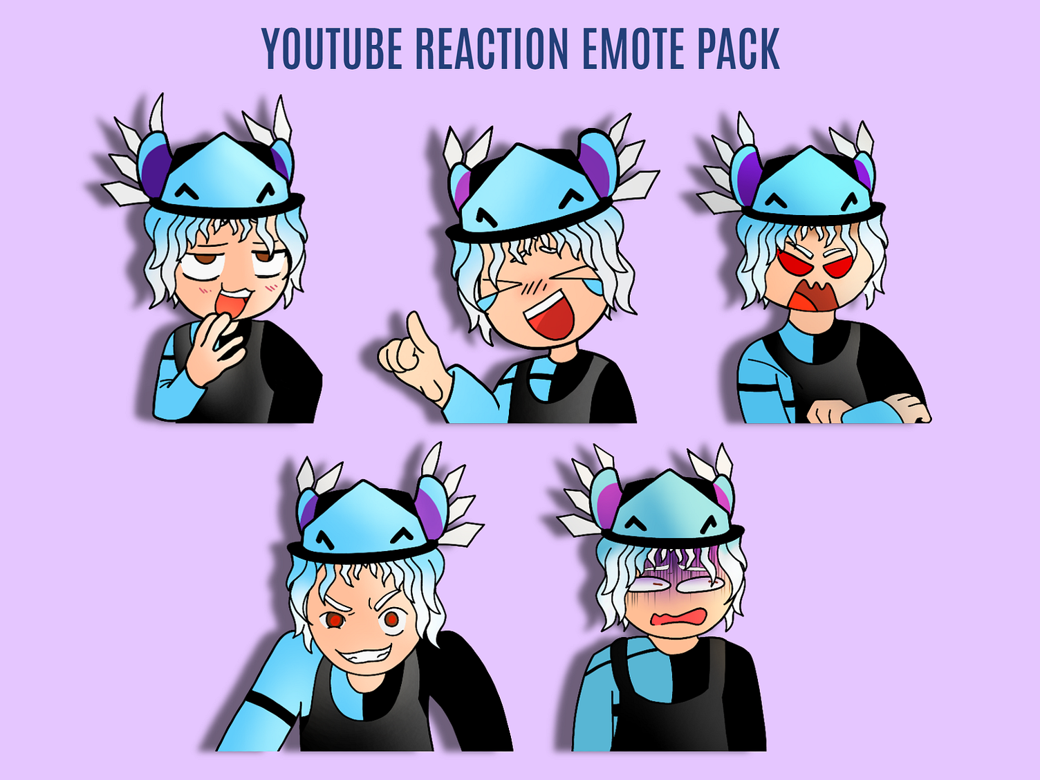 Customized reaction emote pack by Magma on Dribbble