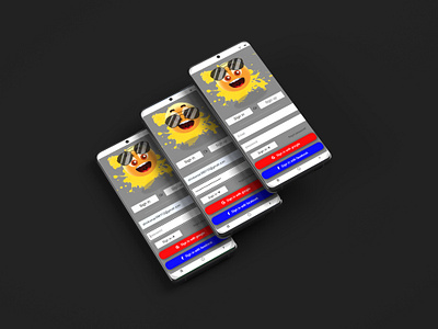 Interactive smiley signup page component-Vanilla Js | HTML | CSS by Dev ...