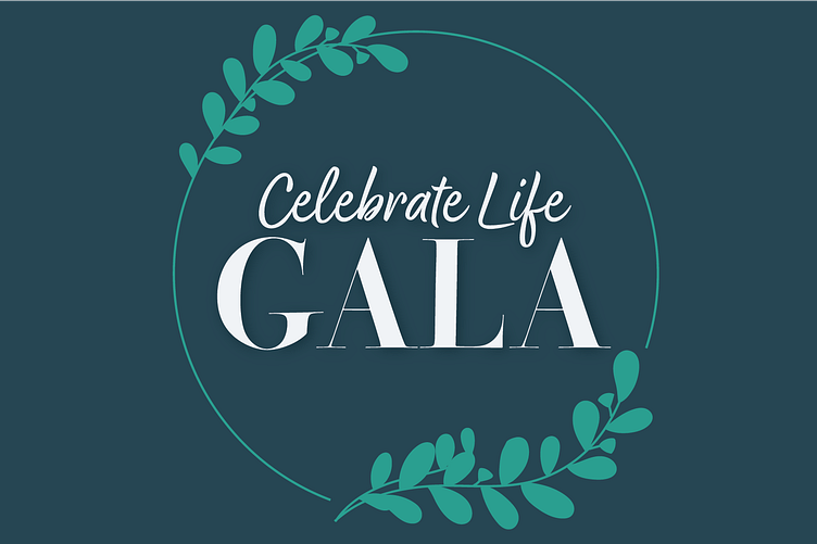 Celebrate Life Gala Logo by Lyndon Dueck on Dribbble