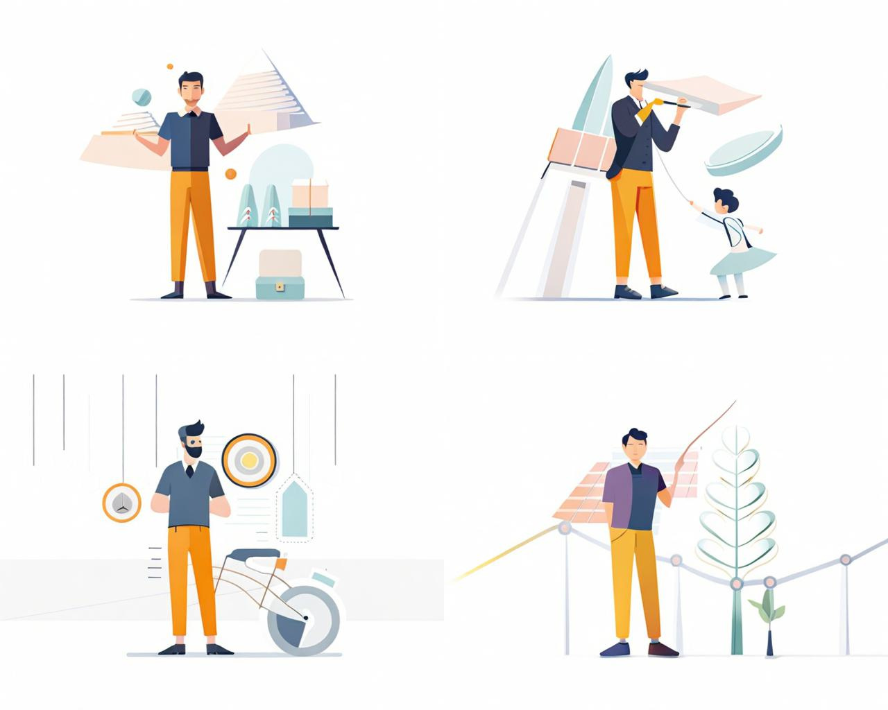 2d Illustration for mobile app. by Joy Paul for Pixeleton on Dribbble
