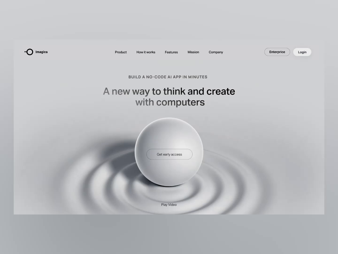 Imagica clean SAAS design tool by Gleb Kuznetsov on Dribbble