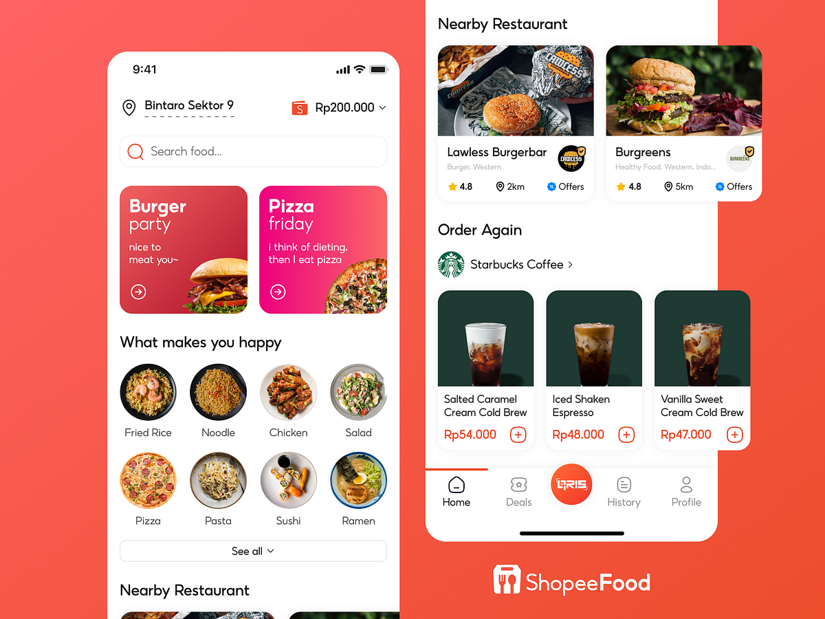 Browse thousands of Shopee Food images for design inspiration | Dribbble