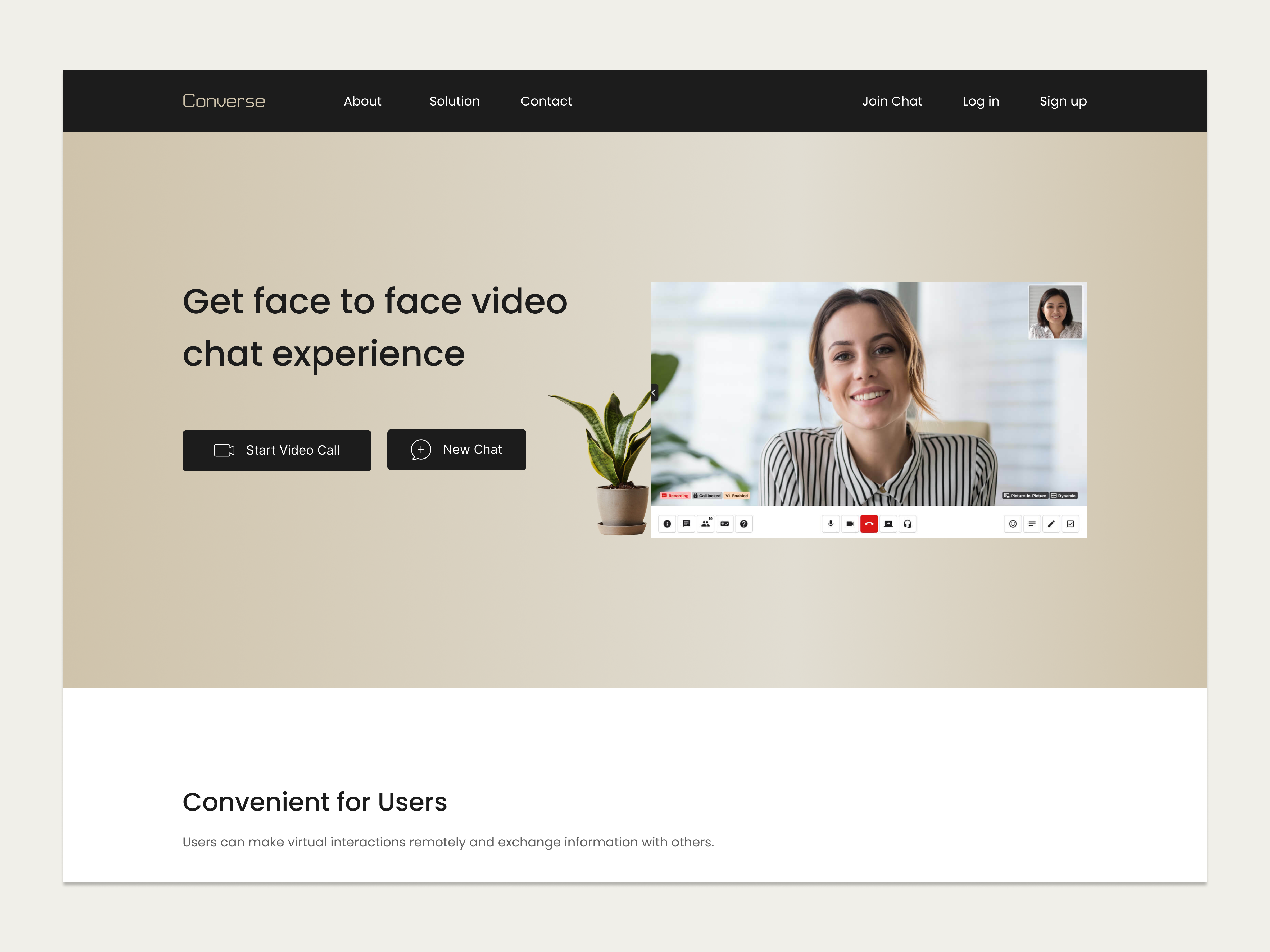 Video Conferencing Website designs, themes, templates and downloadable ...