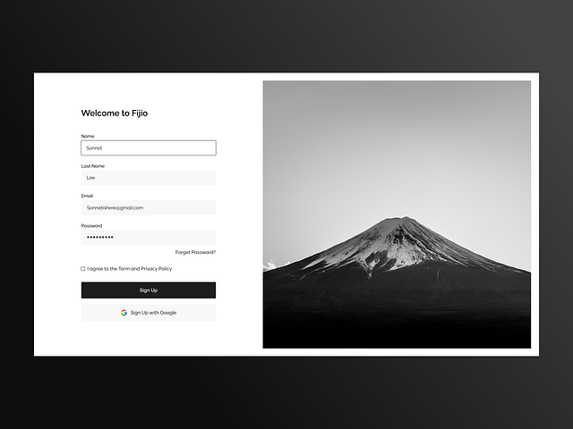 Browse thousands of Sign Up Form images for design inspiration | Dribbble