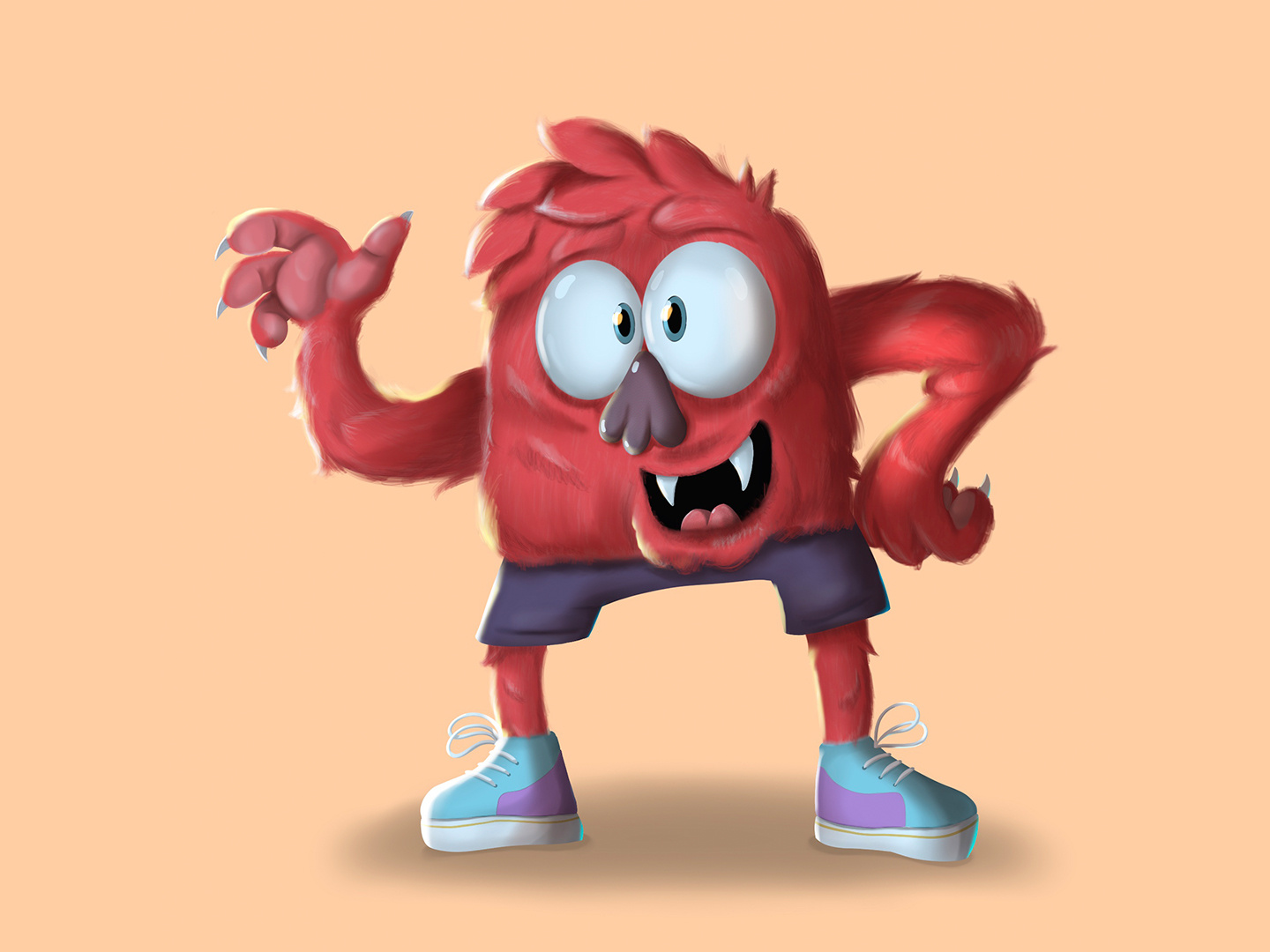 Lil' Monsta by Guy Hayout on Dribbble