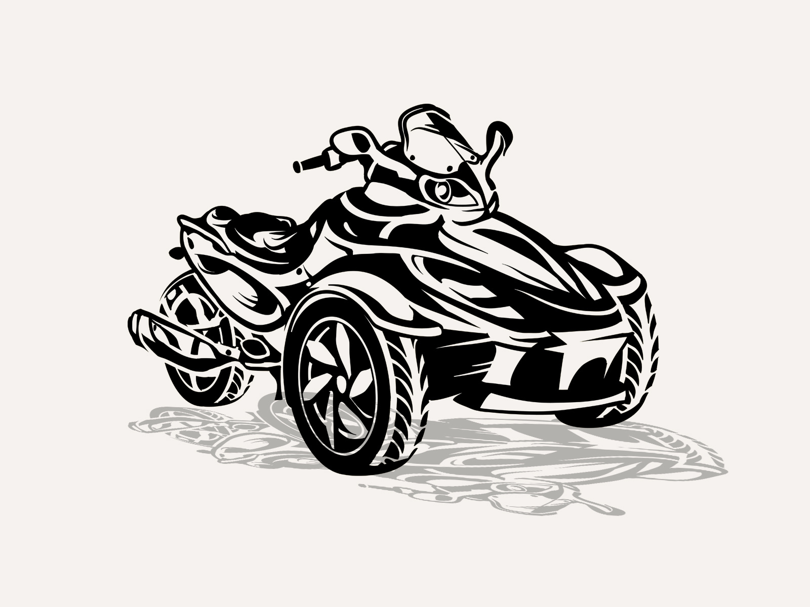 Spyder Motorcycle Logo