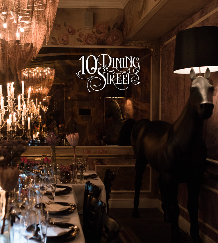 Restaurant Graphic Design- 10 Dining Street by Nicole Bruigom on Dribbble