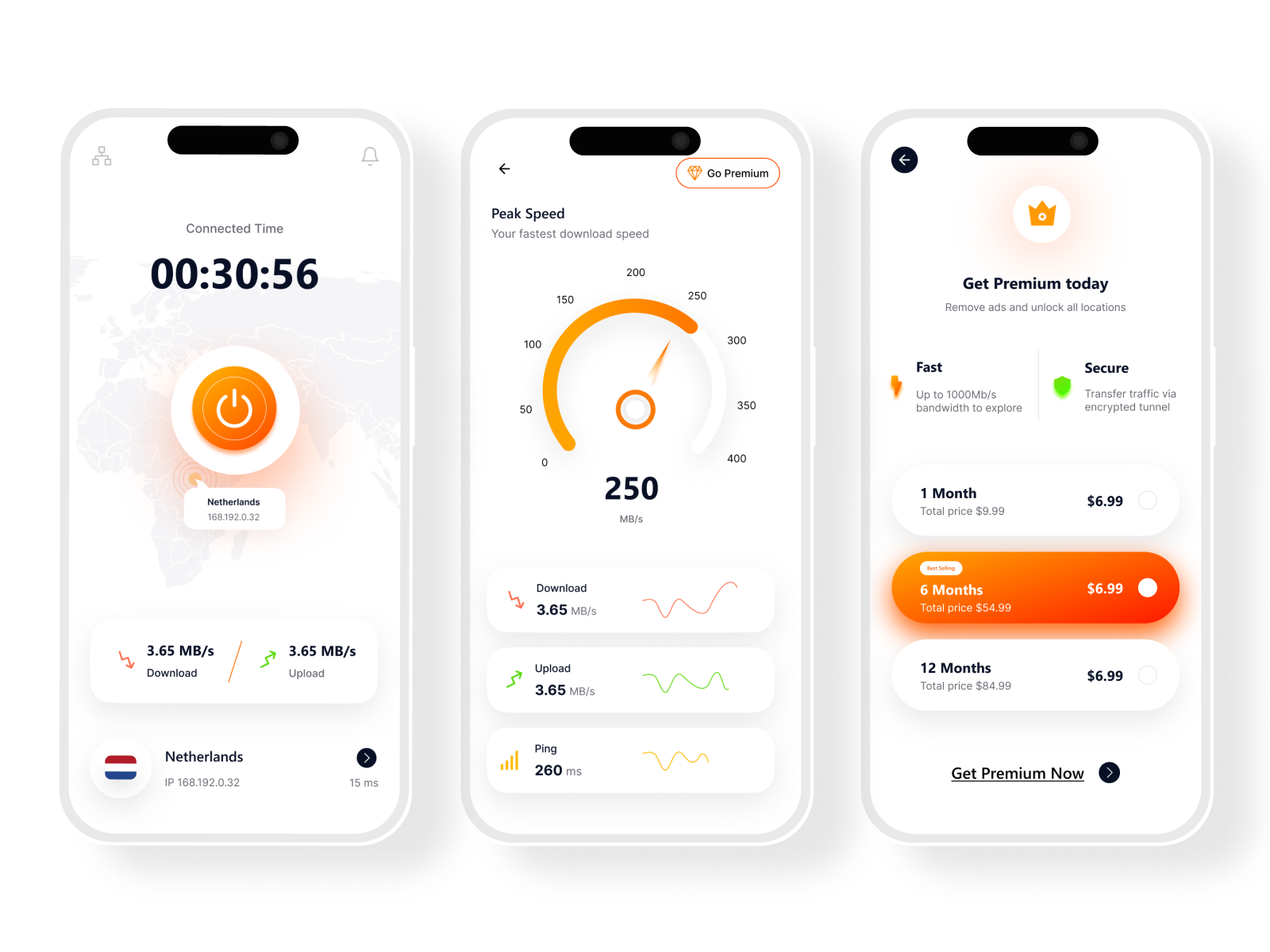 Simple VPN - vpn mobile app design by lazy kar for LazyInterface UI UX ...